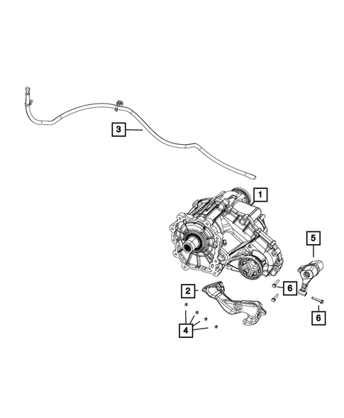 Transfer Case and PTU Assembly for 2020 Jeep Grand Cherokee | Mopar ...