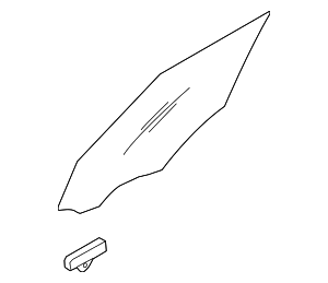 82420-K0420 - Door Glass 2020-2024 Kia Soul | Kia.Parts Store