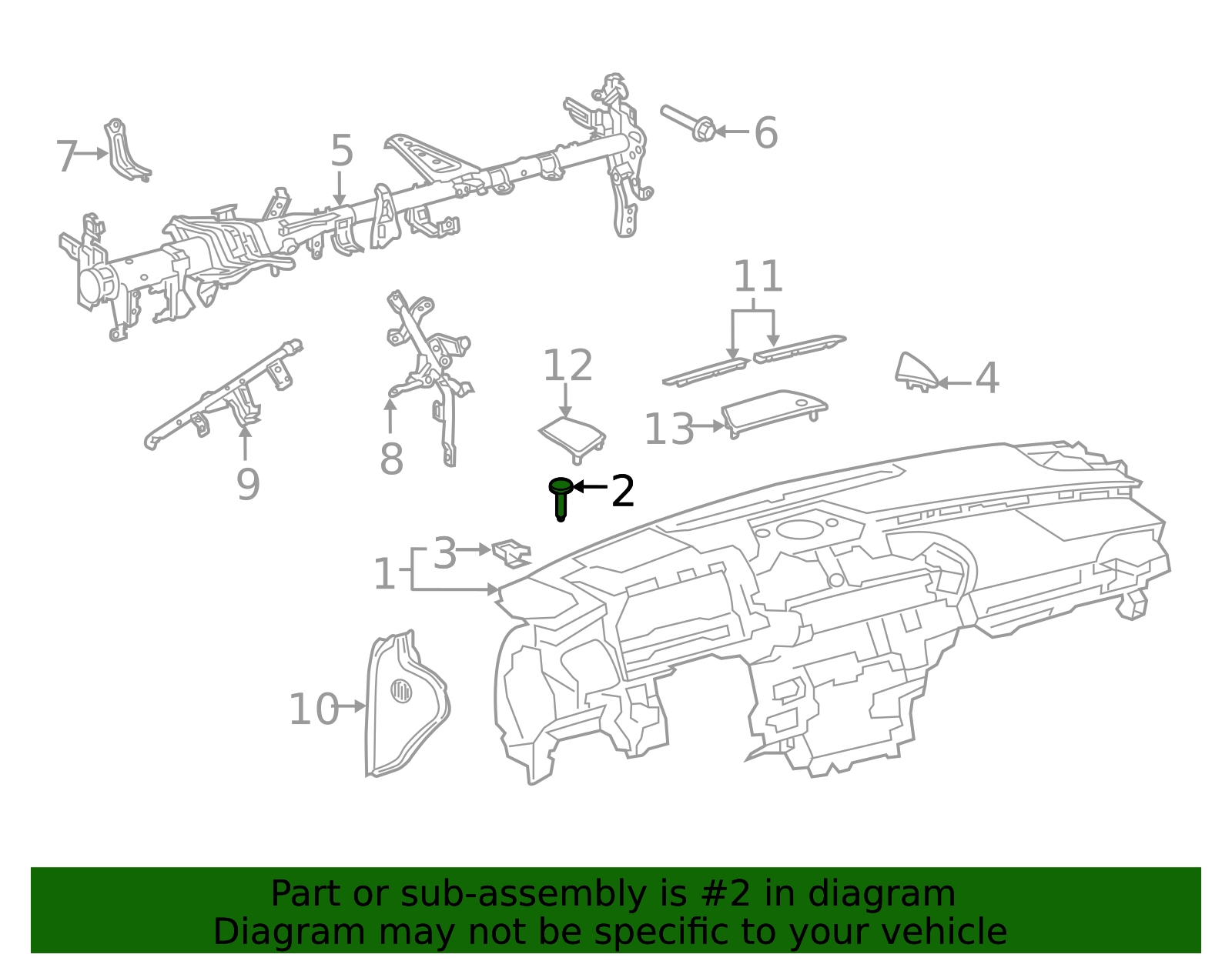52161-02020 - Bumper Cover Clip 2002-2024 Lexus | Lexus of Stevens ...