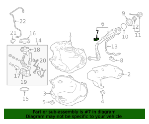 77285-06510 - Filler Pipe Clamp - 2019-2024 Toyota | OEM Genuine Toyota ...