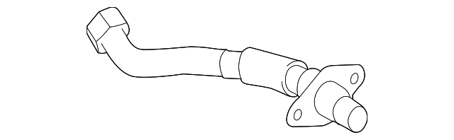 271-140-04-08 - Exhaust Gas Re-Circulation (Egr) Tube 2012-2014 ...