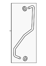 23100571 - Automatic Transmission Fluid Cooler Inlet Line 2017-2023 GM ...