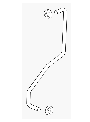 2017-2024 GM Automatic Transmission Auxiliary Fluid Cooler Outlet Line ...