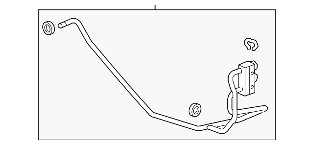 2017-2024 GM Transmission Fluid Cooler Thermal Bypass Valve 84132337 GM ...