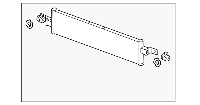 84208511 - Automatic Transmission Auxiliary Fluid Cooler 2017-2025 GM ...