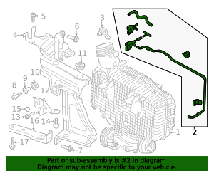 2020 Audi Vacuum Hose 4K0-131-051-B | OEM Parts Online