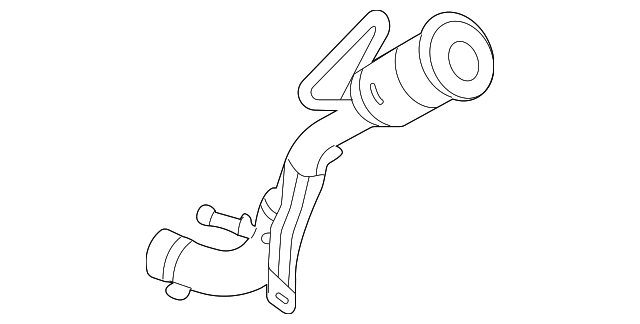 2022-2024 Ford Fuel Filler Neck NL1Z-9034-A | OEM Parts Online