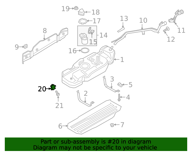 2017-2020 Ford Fuel Pump Controller HL3Z-9D370-B | QuirkParts
