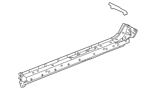 95394978 - Driver Side Rocker Outer Panel Reinforcement 2015-2022 GM ...