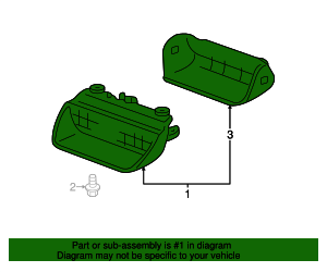 34270-TF0-J13 - High Mount Lamp 2010-2013 Honda Fit | Honda Parts Online