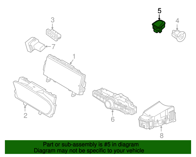 32130682 - Ambient Light Sensor 2016-2024 Volvo | AutoNation Parts