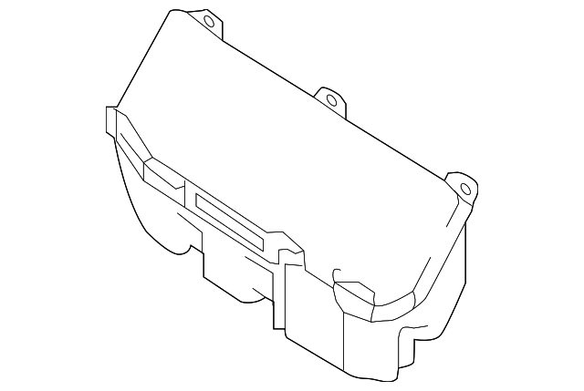 2017-2018 Nissan Rogue Sport Lower Cover 24382-4BA1B | Nissan Parts Store