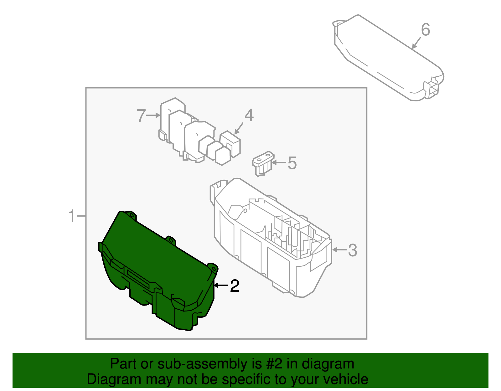 24382-4BA1B - Lower Cover - 2014-2023 Nissan | Nissan OEM Parts Direct