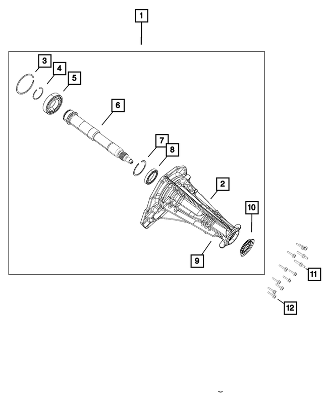 MOPAR GENUINE NONE BUSHING - 68040720AA - 68040720AA | Mopar Online Parts