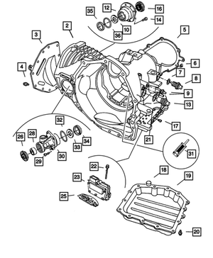 2001-2020 Mopar Transmission Input Speed Sensor 4800878 | OEM Parts Online