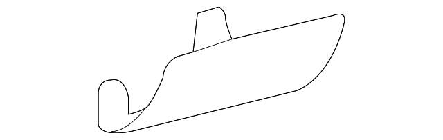 212-698-02-77-9999 - Rocker Molding Cover 2014-2016 Mercedes-Benz ...