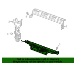 2020-2025 GM Lower Radiator Air Baffle 84126420 GM | GMPartsDirect.com