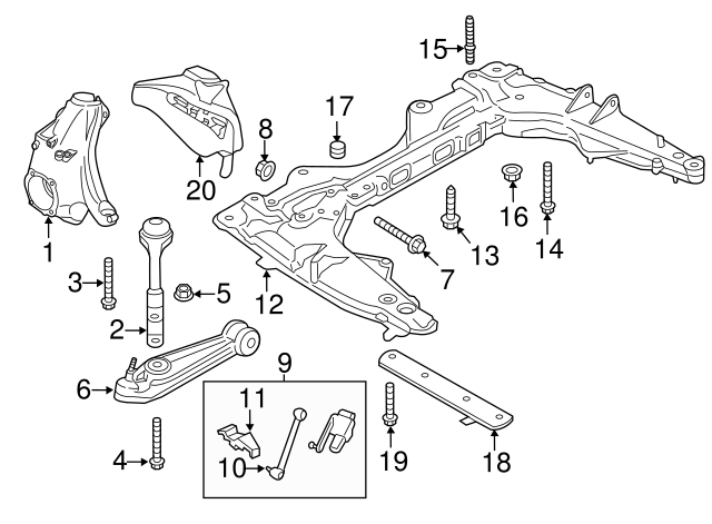 2012-2019 Porsche Lower Control Arm 991-341-053-03 | Sunset Porsche Parts