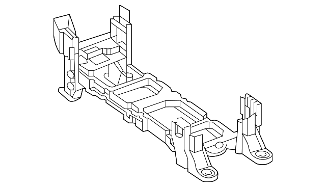 447-546-00-46 - Relay & Fuse Plt Bracket 2016-2023 Mercedes-Benz Metris ...
