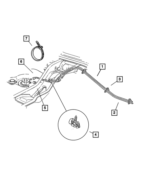 Fuel Lines for 2001 Jeep Cherokee | My Mopar Parts