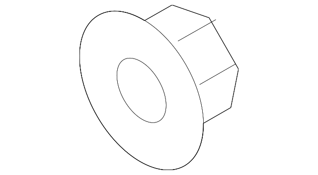 2008-2023 Audi Ft Lower Control Arm Lock Nut WHT-001-987 | Audi USA Parts