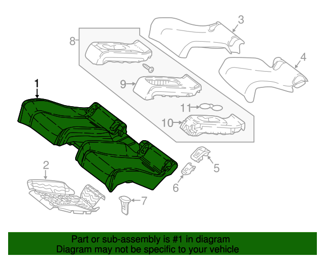 238-920-44-00 - Seat Cushion Pad 2018-2020 Mercedes-Benz | Mercedes ...