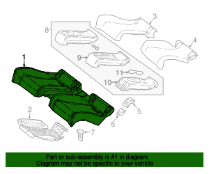 238-920-44-00 - Seat Cushion Pad 2018-2020 Mercedes-Benz | Mercedes ...