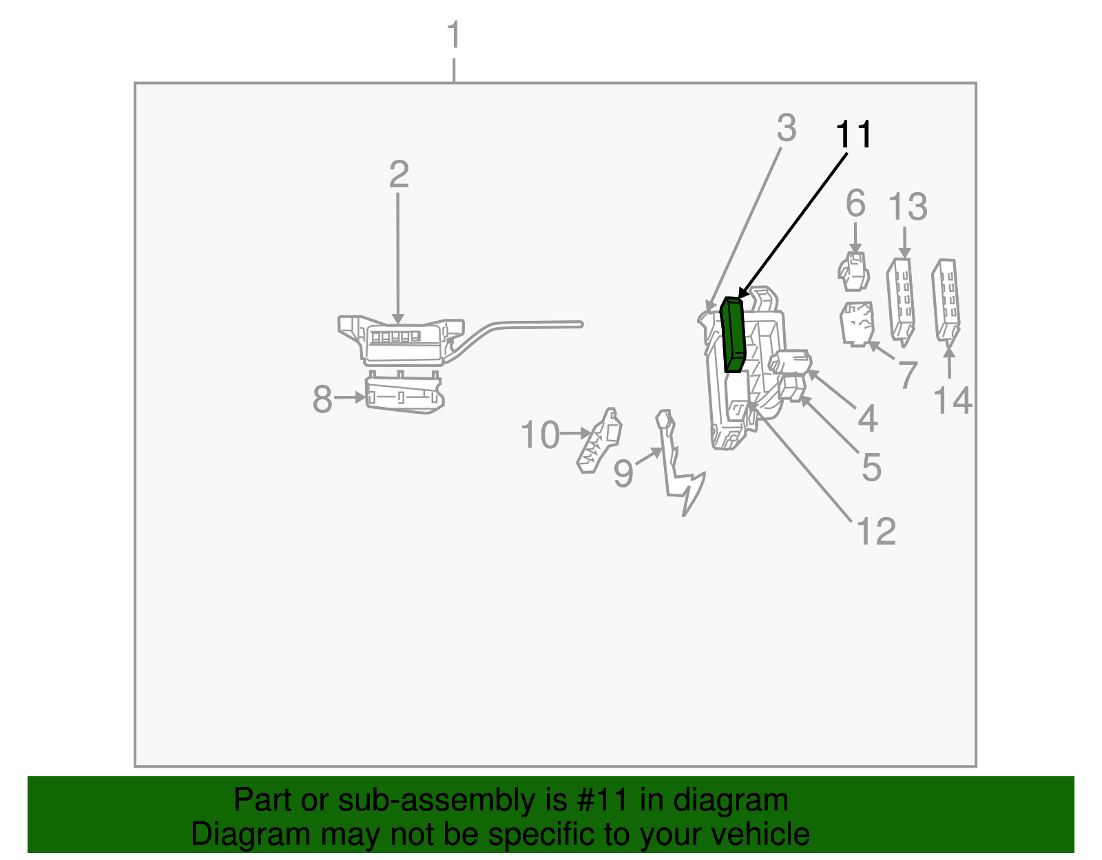 82620-47050 - High-Quality Fuse Box for 2004-2009 Toyota Prius ...
