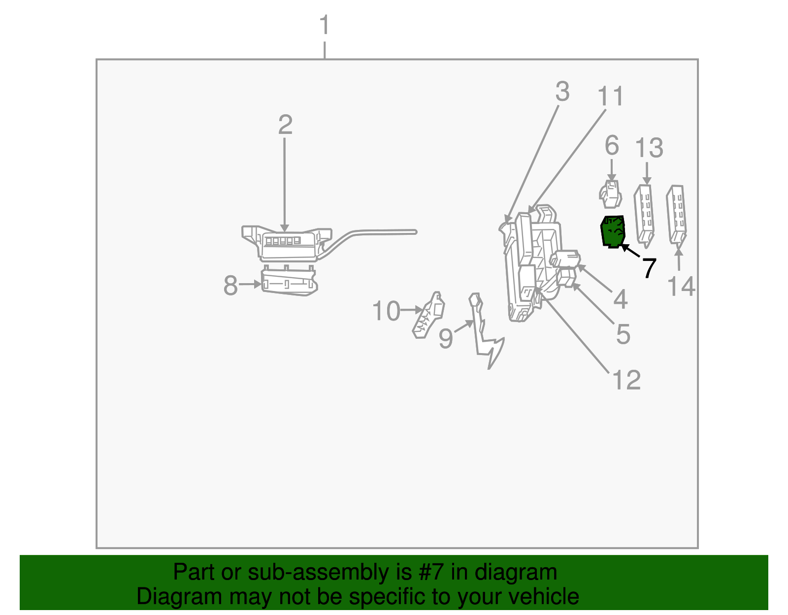 2004-2009 Toyota Prius Relay Box 82660-47020 | Toyota Parts Center