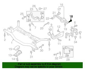 2005-2025 Volkswagen Lower Control Arm Mount Bolt N-106-286-01 ...