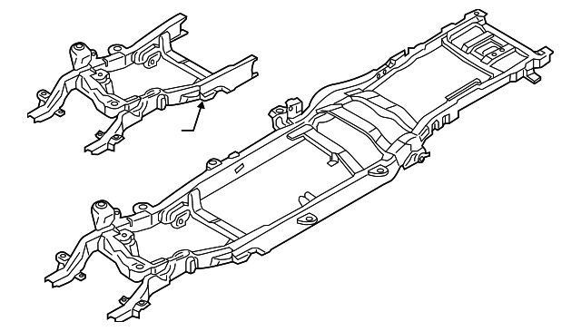 2017-2022 Ford Frame Assembly NC3Z-5005-J | Blue Springs Ford