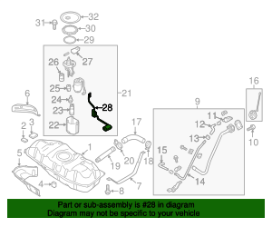 2014-2016 Kia Fuel Sender Unit 94460-B2000 | OEM Parts Online