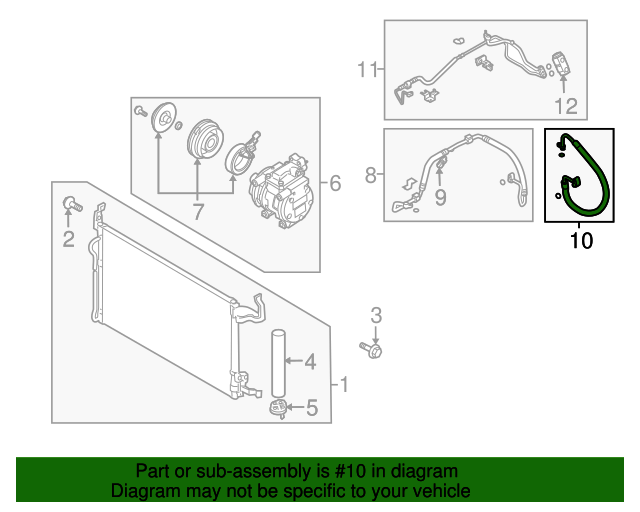 97763-2F900 - Suction Hose 2007-2009 Kia | Kia.Parts Store
