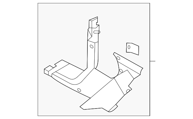 2021 Ford Bronco Cowl Kick Panel M2DZ-7802345-AA | OEM Parts Online