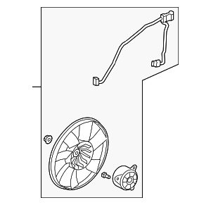 2010-2012 Chevrolet Camaro Engine Cooling Fan Motor 92237365 | OEM ...
