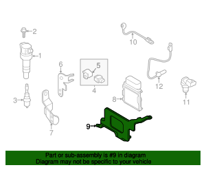 2018-2019 Hyundai Accent Mount Bracket 39109-2B590 | OEM Parts Online