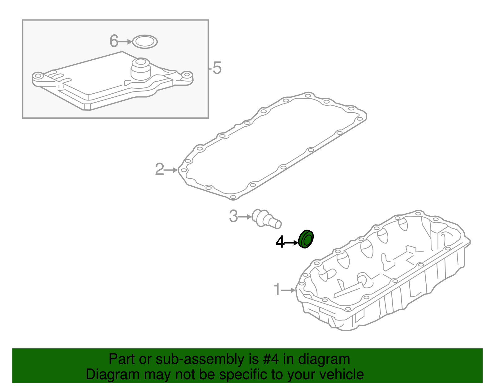 90471-PX4-000 - Trans Pan Washer 2001-2025 Honda | Honda Parts Online