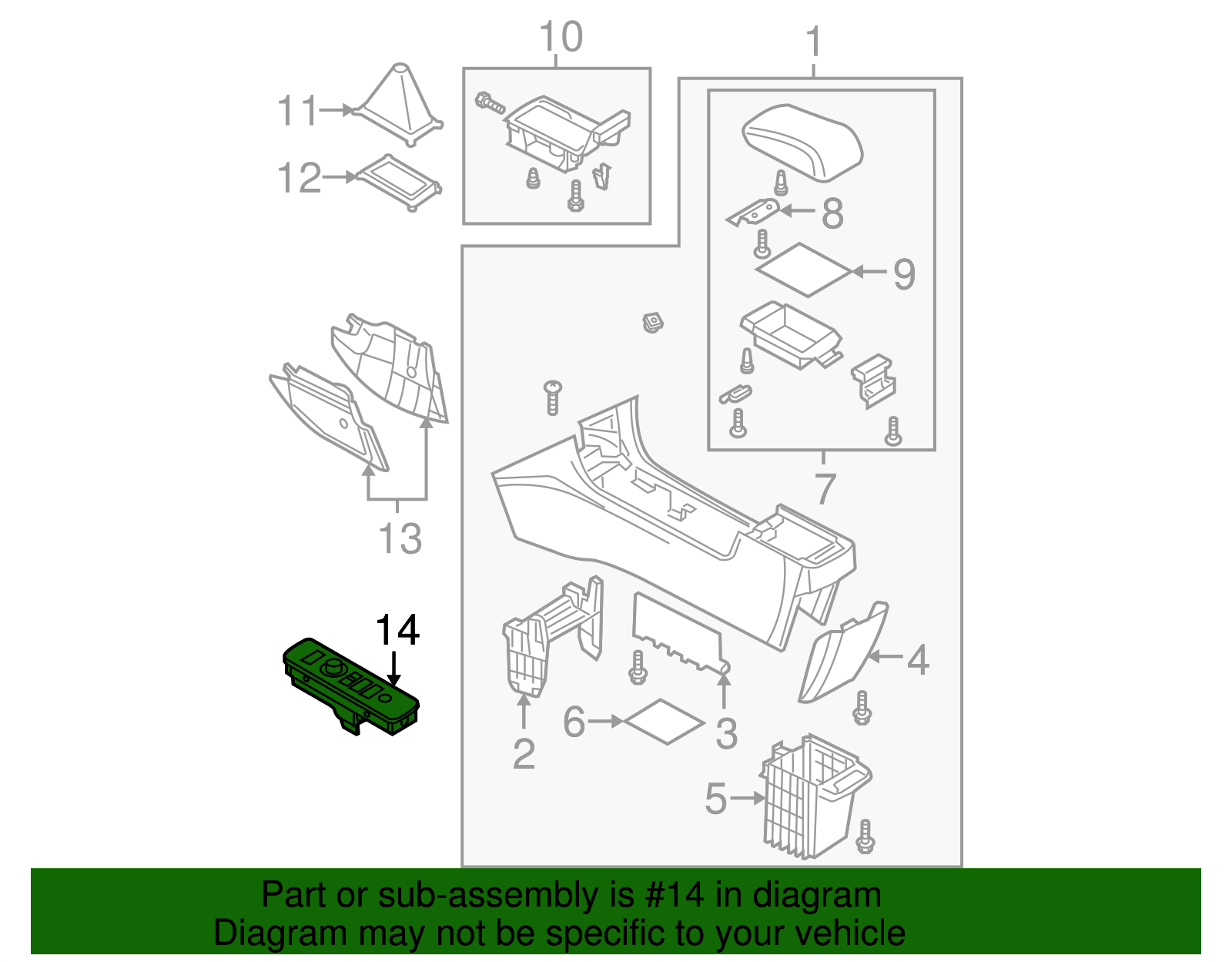 2004-2006 Mazda 3 Control Switch BP4K-66-9L1A | Mazda Part Direct