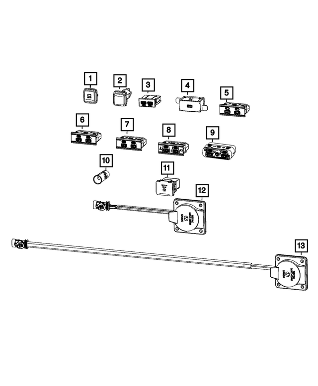2021-2022 Ram Inverter Power Outlet 68519993AB | Mopar Estores