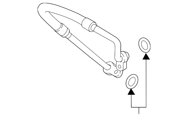 2017-2024 Mitsubishi Discharge Hose 7815B492 | MitsubishiParts.com