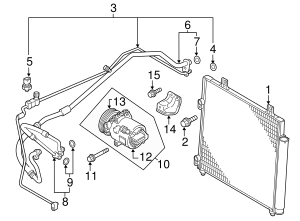 2017-2024 Mitsubishi Discharge Hose 7815B492 | MitsubishiParts.com