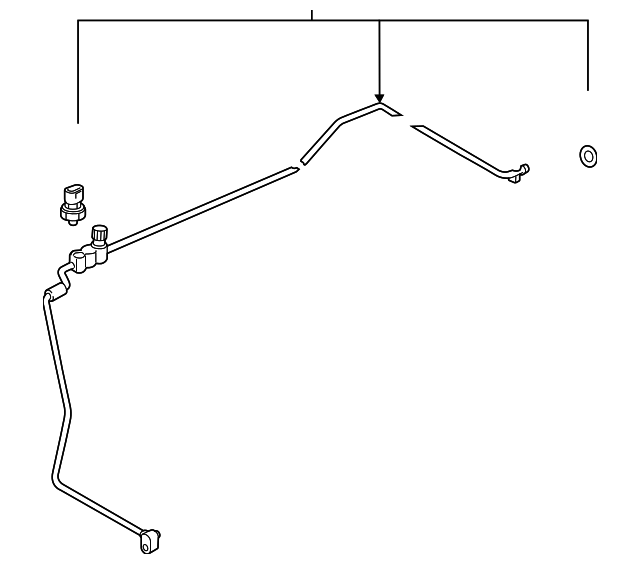 2017-2020 Mitsubishi AC Line 7815B496 | MitsubishiParts.com