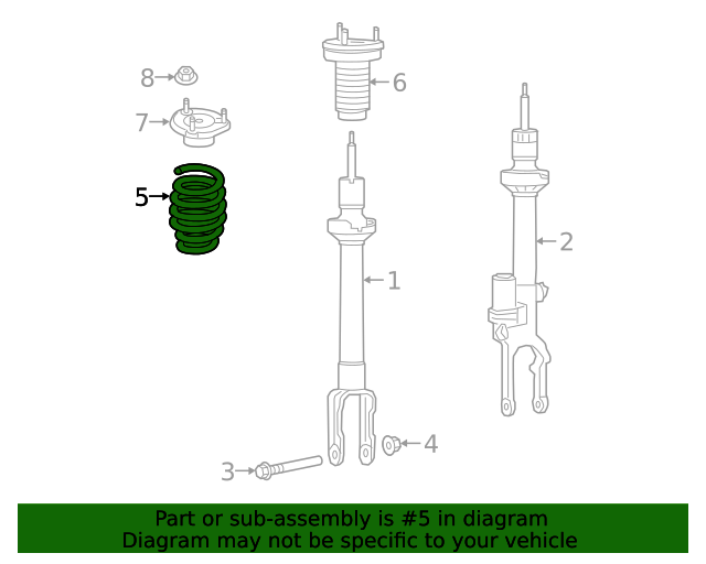 463-321-14-00 - Coil Spring 2019-2023 Mercedes-Benz G 63 AMG ...