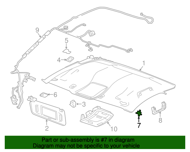 2014-2020 GM Light Ash Gray Coat Hook 23299838 GM | GMPartsDirect.com