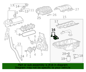 2020-2023 GM Engine Oil Level Indicator Switch 12696433 GM ...