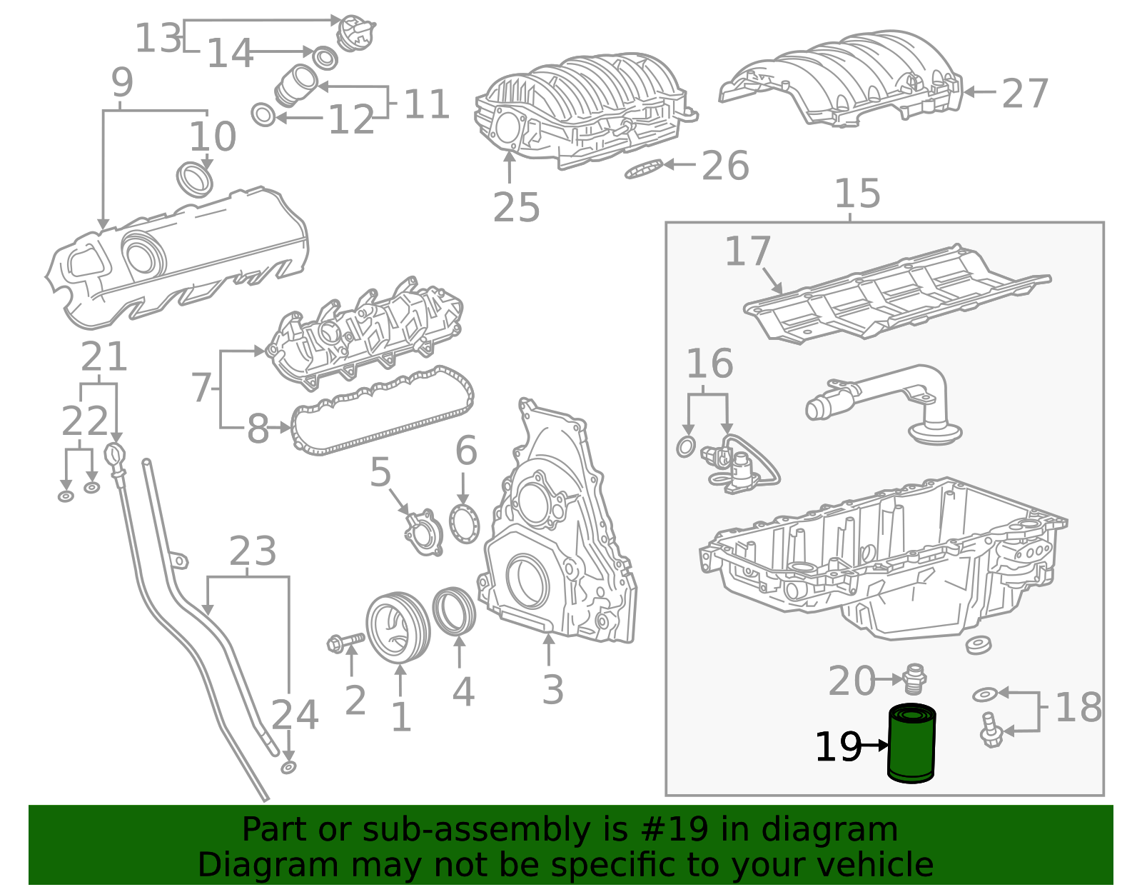 12735811 - Oil Filter 2020-2025 GM | Chevrolet Parts Direct