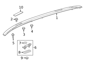 2019 Toyota RAV4 Mount Bracket Seal 63437-0E070 | Toyota Parts Center