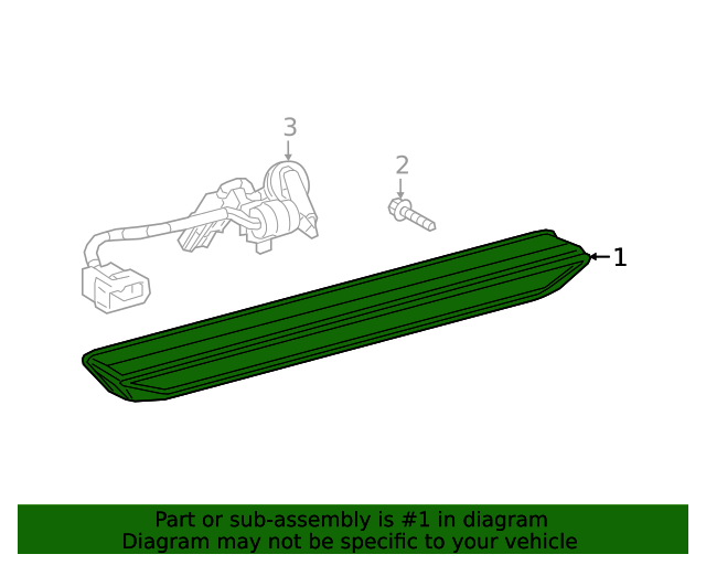 2019-2024 Lexus High Mount Lamp 81570-76010 | OEM Parts Online