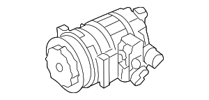 2014-2018 Porsche A/C Compressor 7PP-820-803-B | Gaudin Porsche Parts