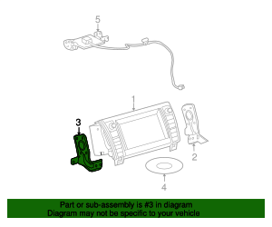 2007-2013 Toyota Receiver Bracket 86211-0C040 | Toyota Parts Center